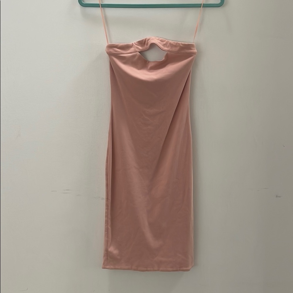 Light Pink Bodycon Dress - Gem